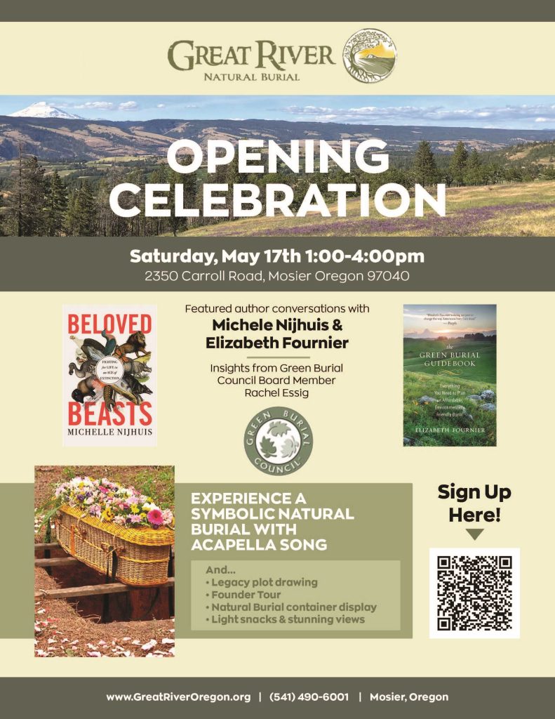 Join Us in Celebration: The Opening of Great River Natural Burial ...